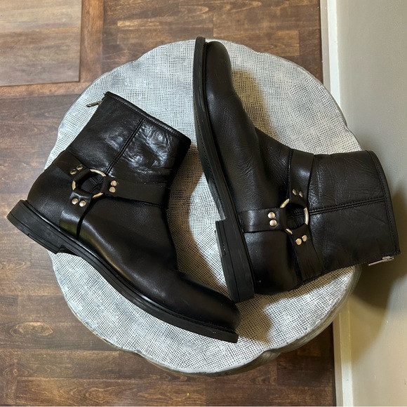 Avellini | Shoes | Avellini Moto Harness Eur 4 Black Leather Short ...